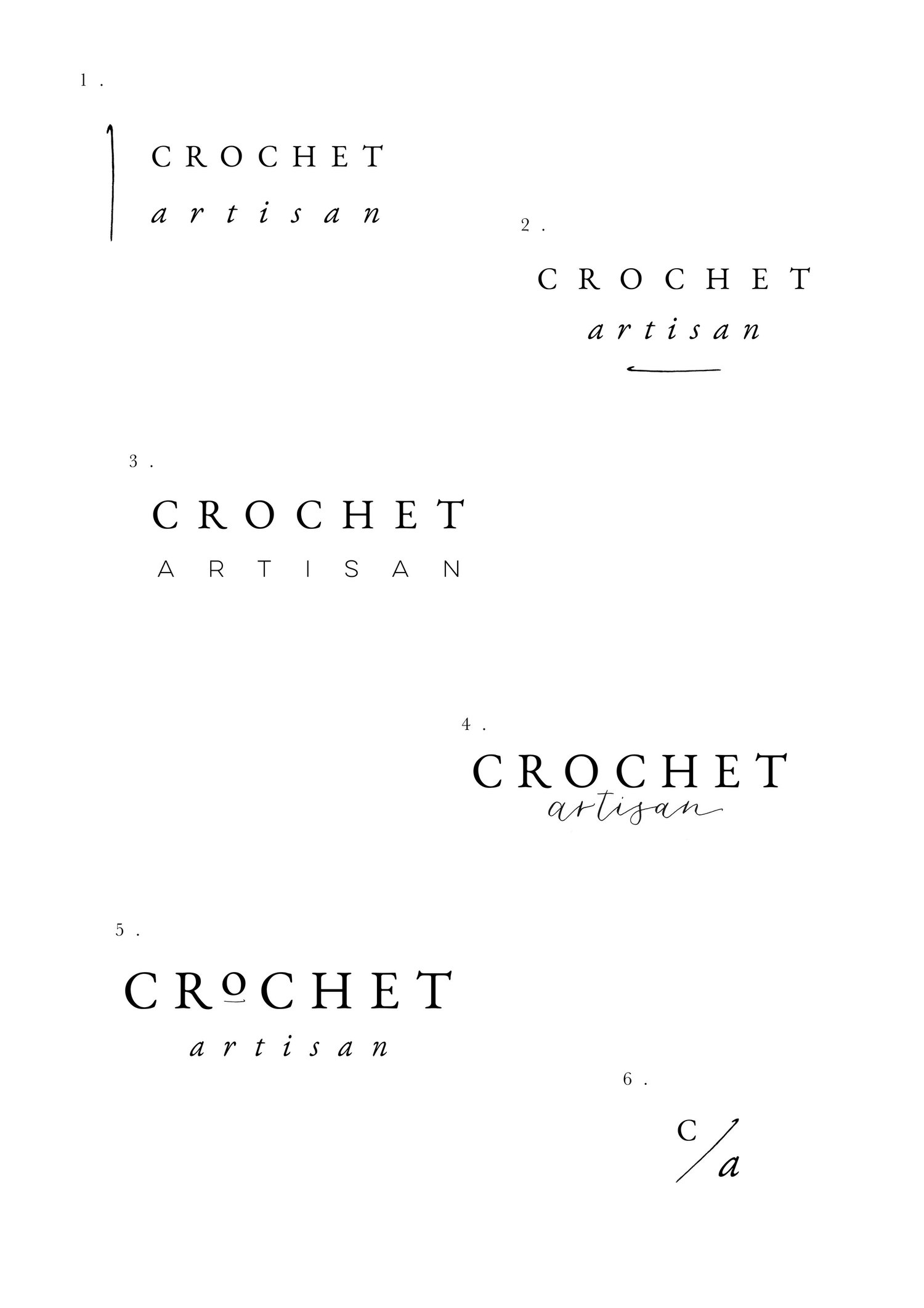 Branding - Crochet Artisan — Gooseberry Moon