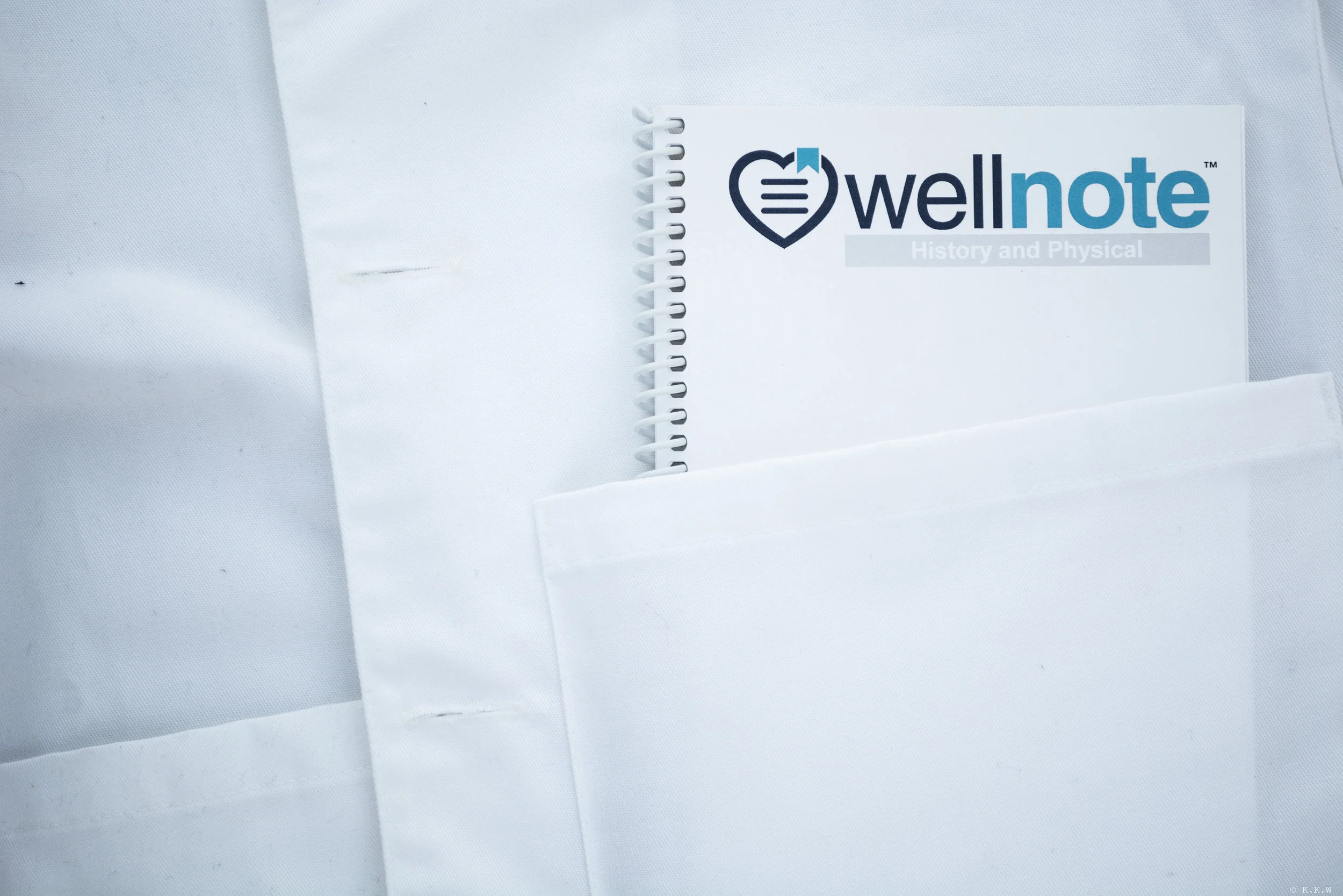 Medical books and Stamp- Wellnote