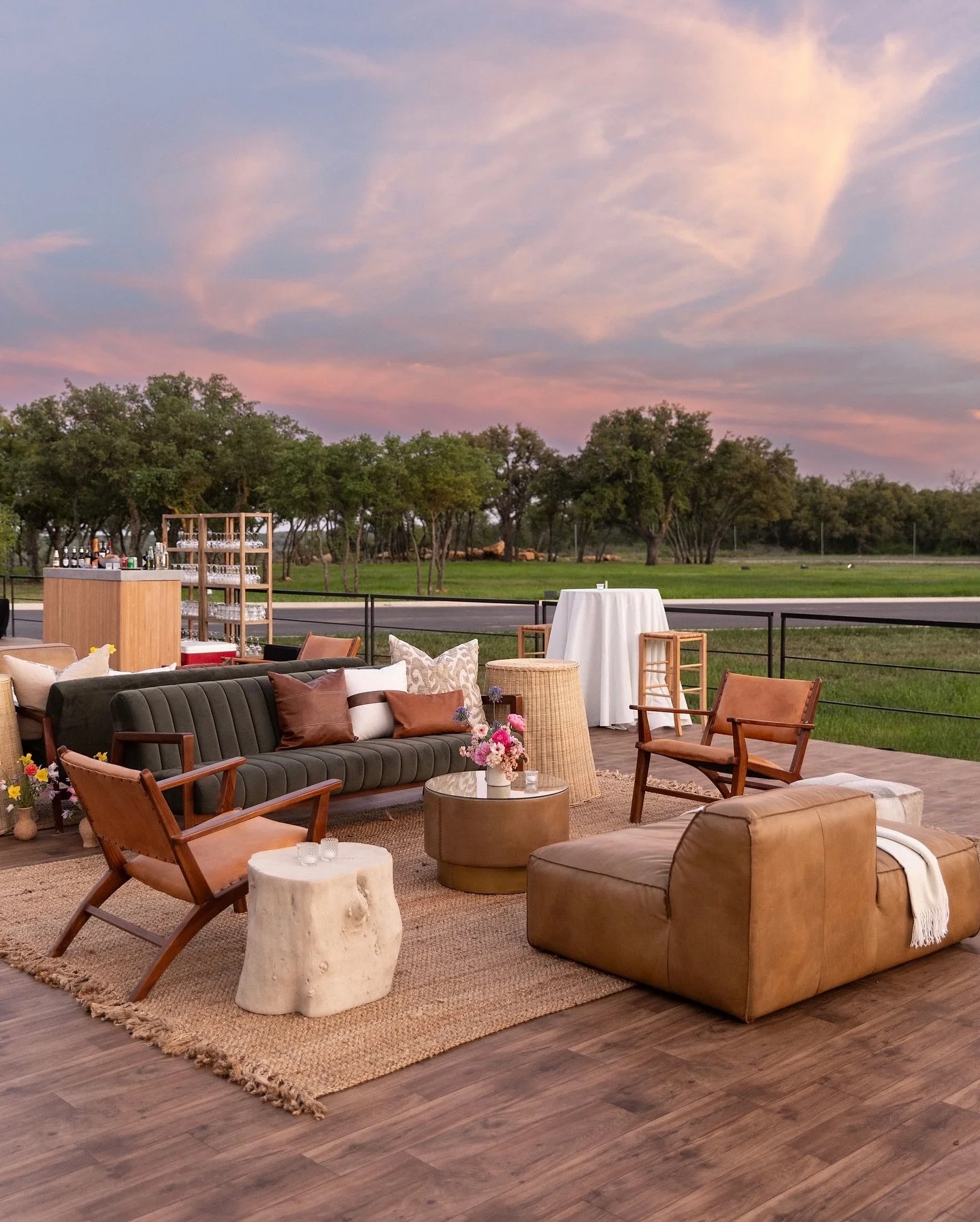 Amun Brown Leather Butterfly Chair — Event Design & Decor | Eclectic Hive