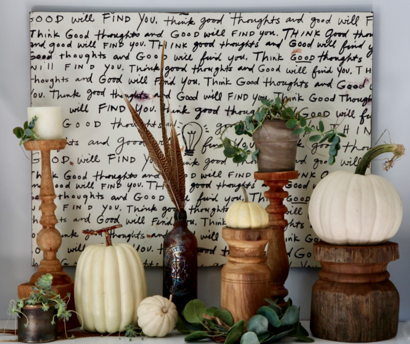 Simple Fall Decorating- My Fall home tour - A Life Unfolding