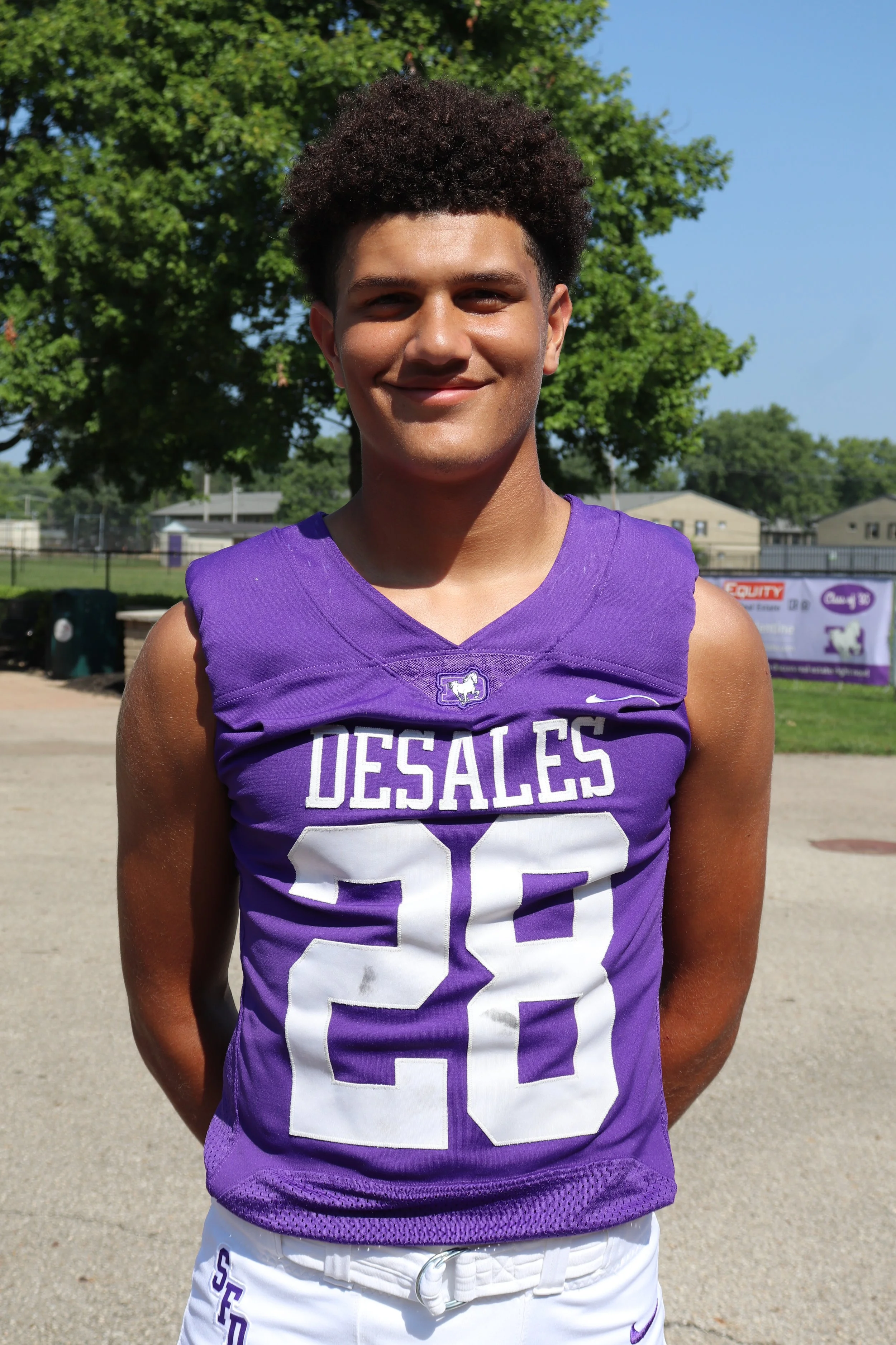 #28 John Hockaday — Pouring Purple