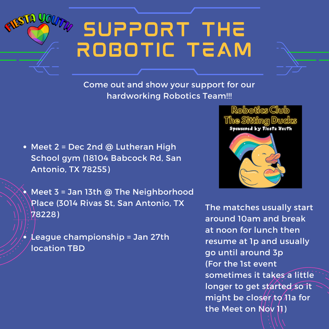 Robotics Team — Fiesta Youth