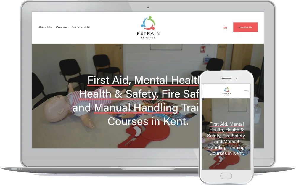 LG Web Design | Petrain Services