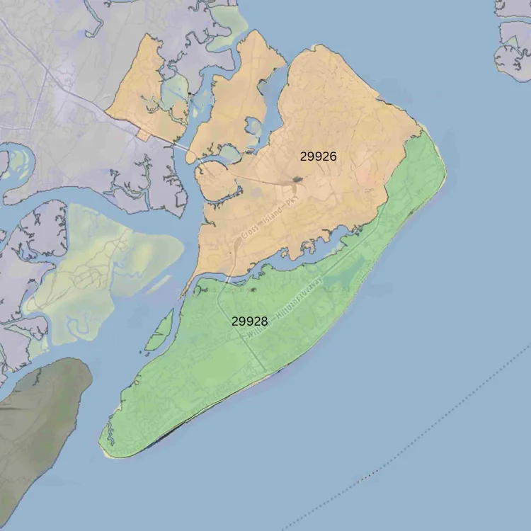 Hilton Head Island, SC Zip Codes: Mailing and Shipping