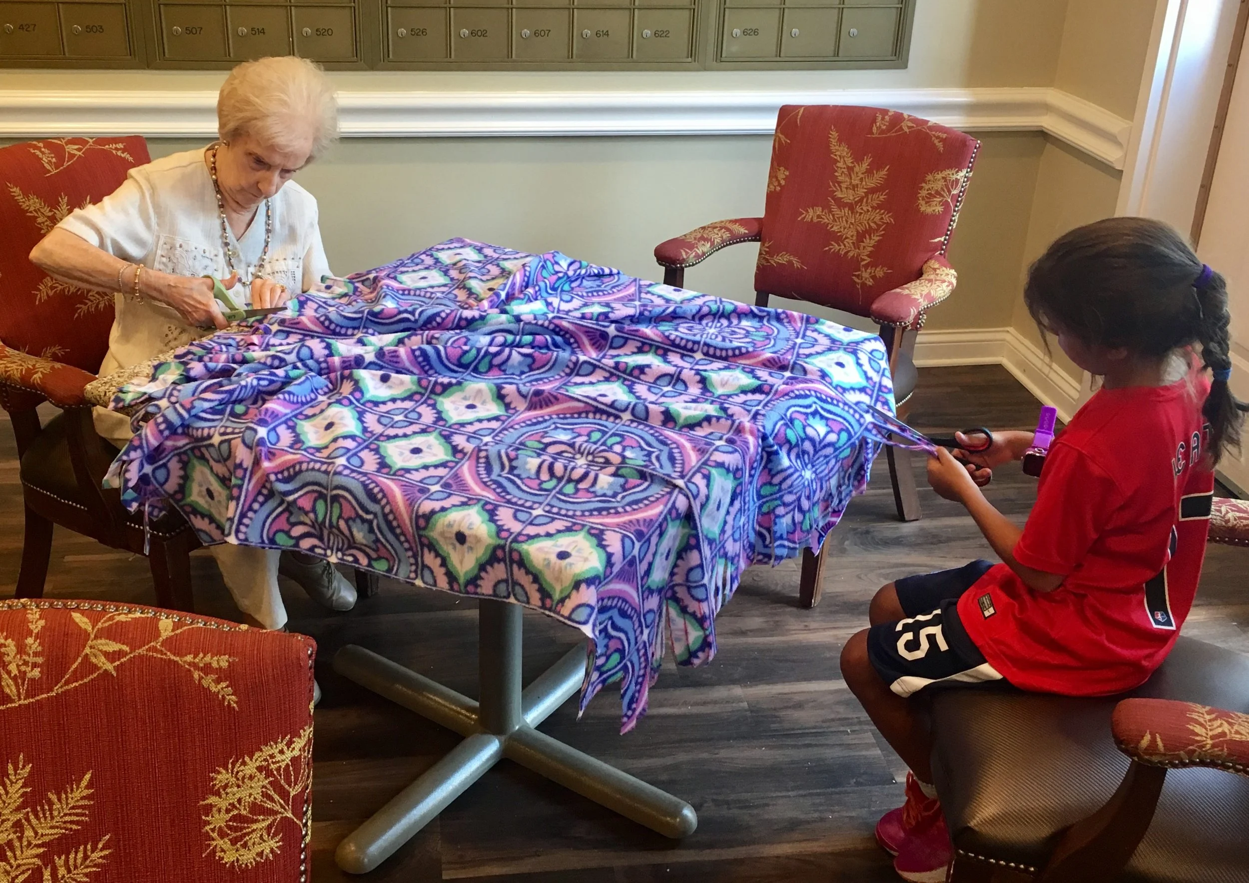 Intergenerational Workshop at Belmont Village Senior Center — Giving ...