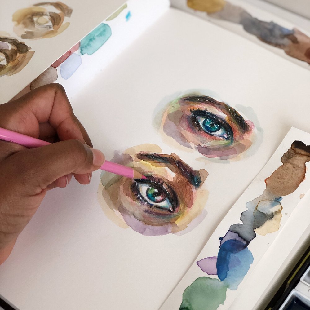 Watercolor Eye