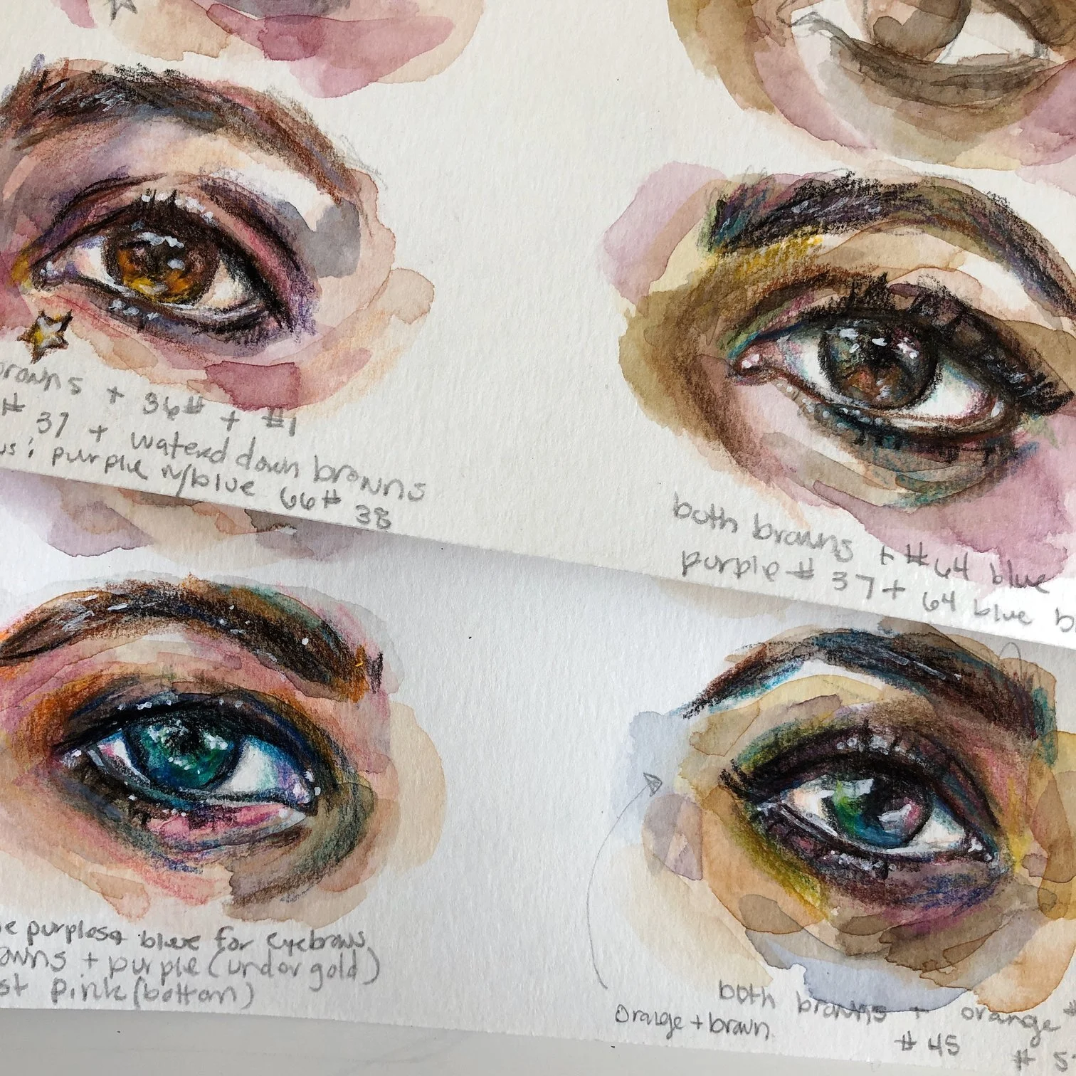Eye Watercolor
