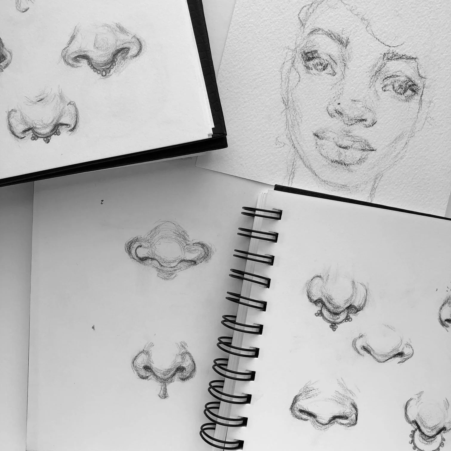 [Video] How to Draw Noses for POC — A painted page