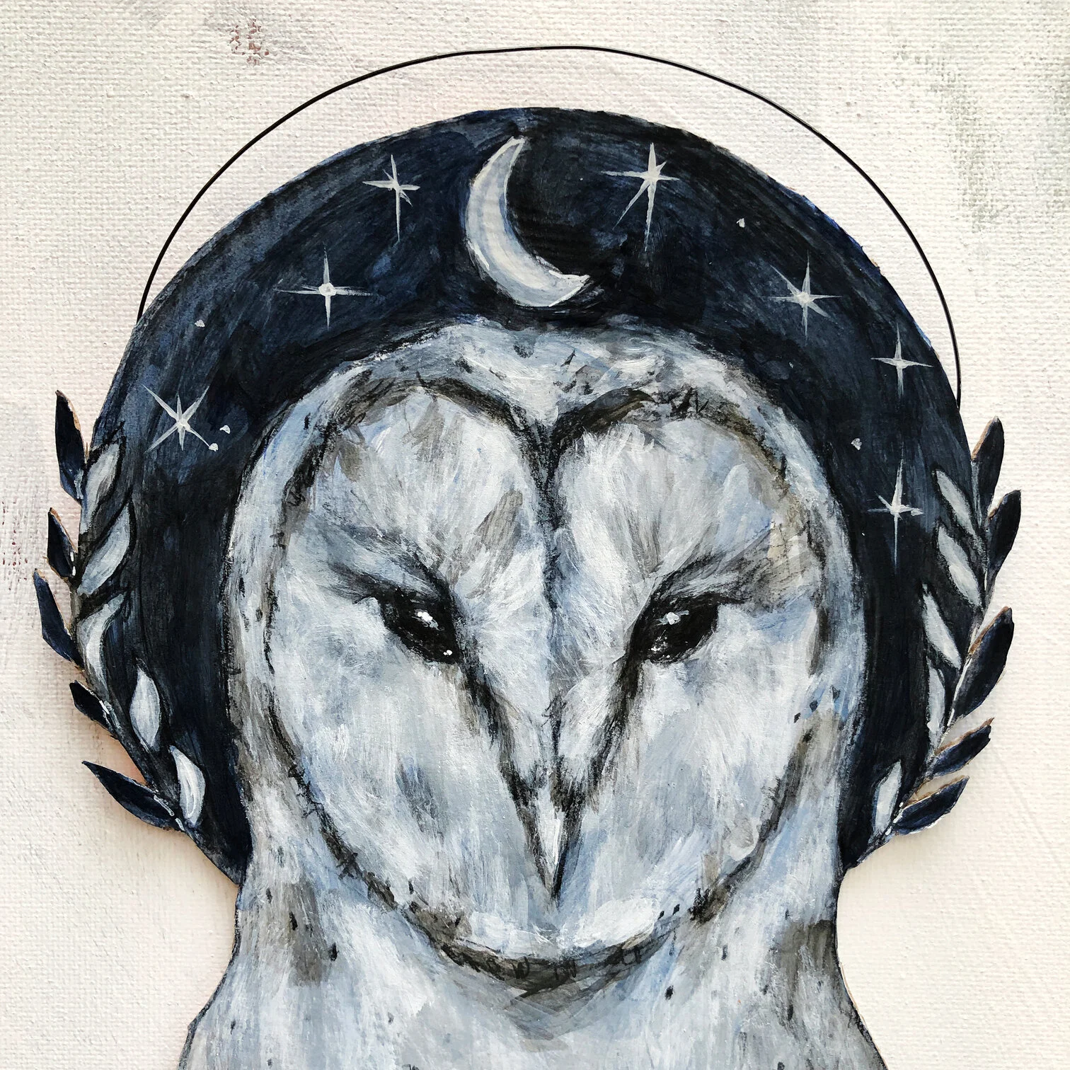 Owl Magic — A painted page