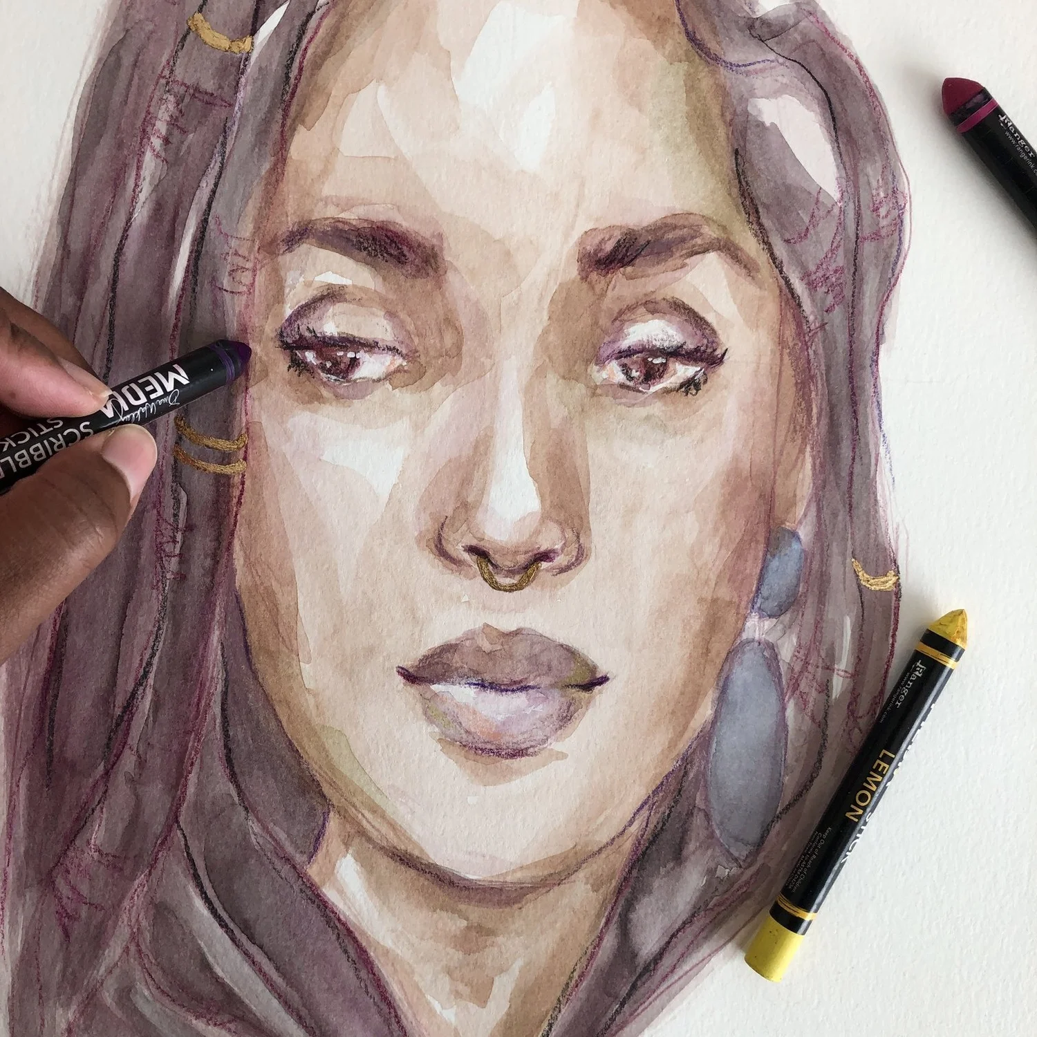 Watercolor Art Journaling 101: The Essential Supply List — A painted page