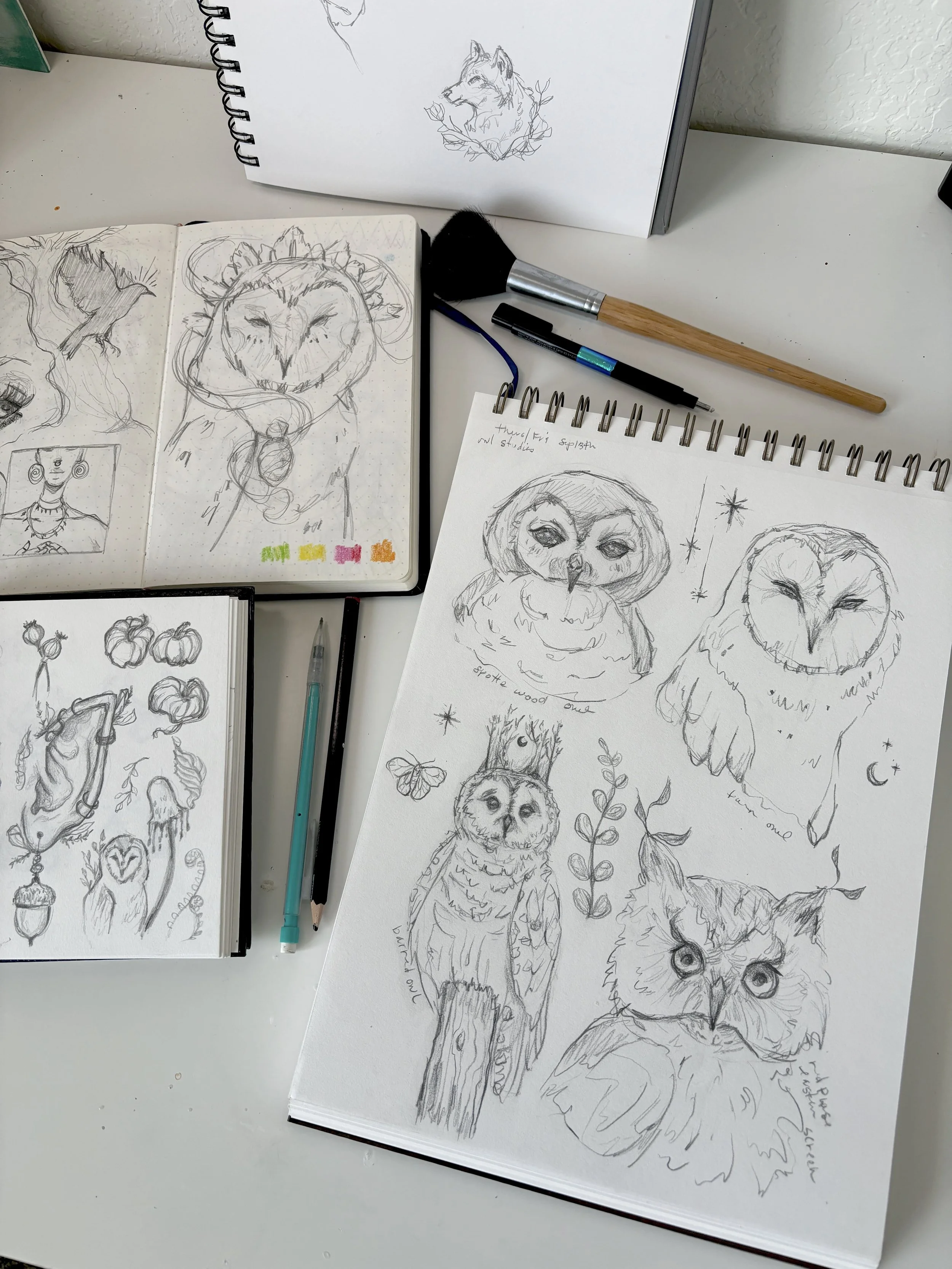 Trying the Fuxi Sketchbook for 1 Week — A painted page