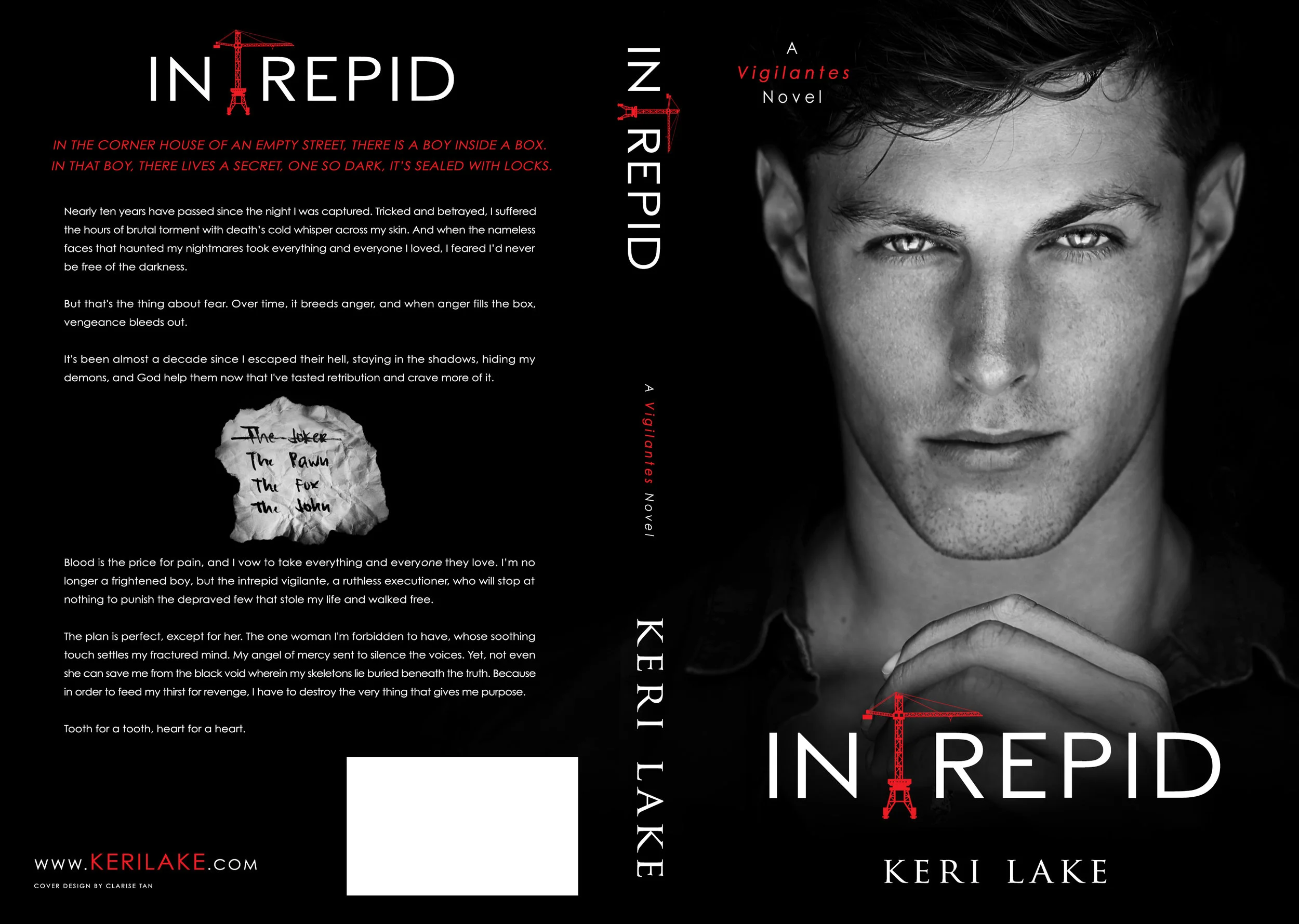 Cover Reveal: Intrepid (A Vigilantes Novel) — Keri Lake Author