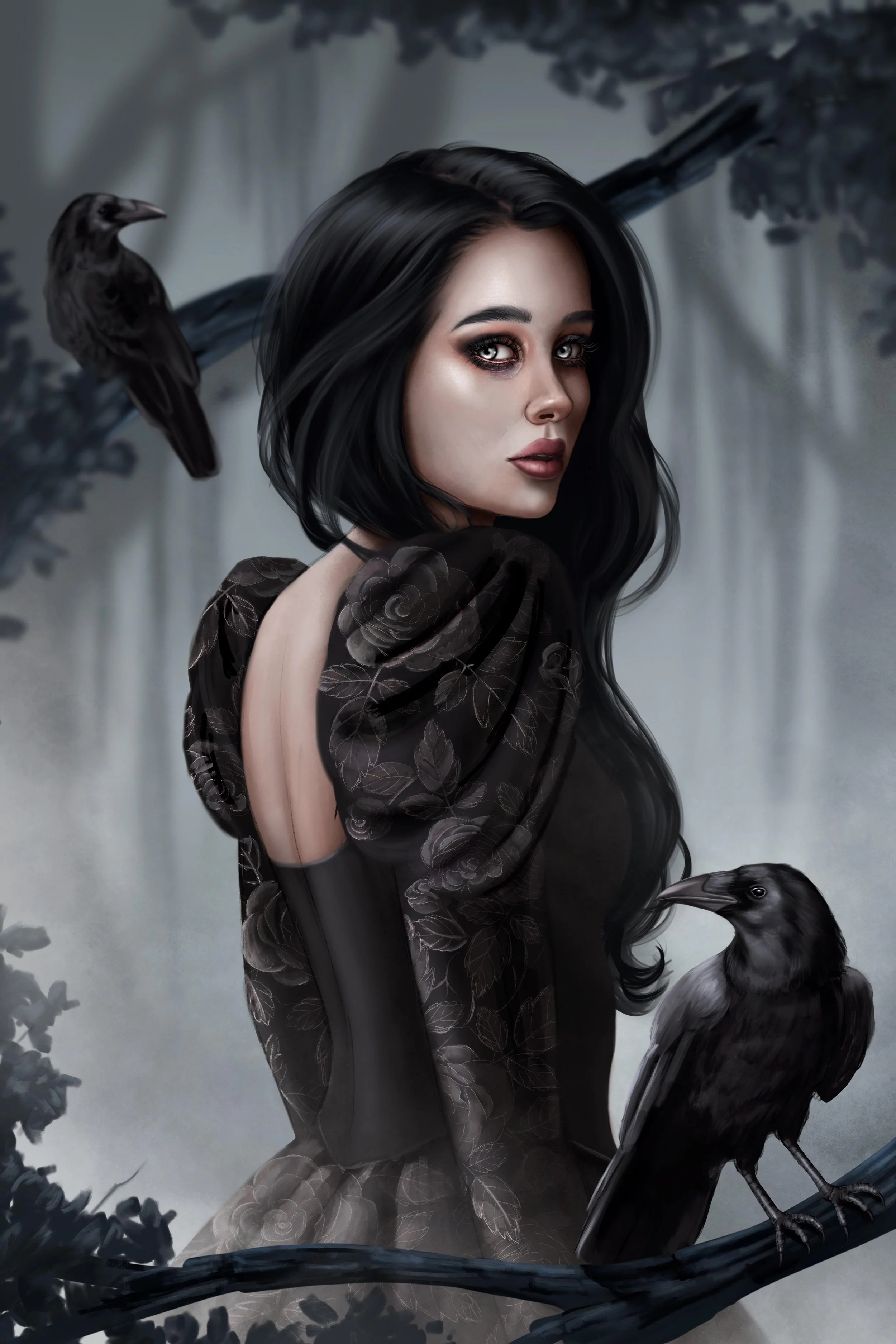 Anathema Character Art — Keri Lake Author