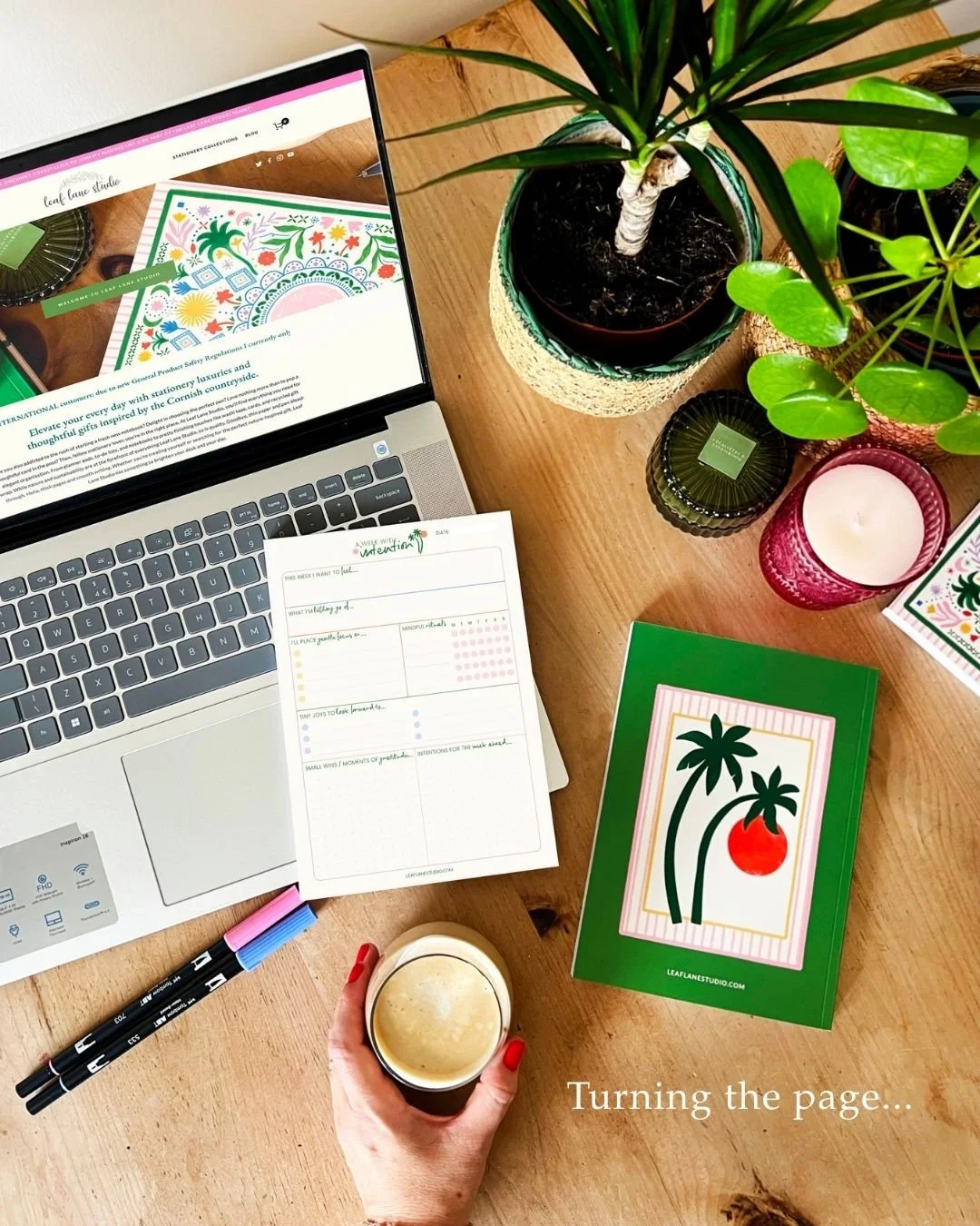 Turning the Page | A Gentle Shift at Leaf Lane Studio — Leaf Lane Studio