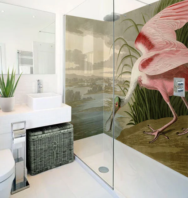 Unique custom printed shower panels | Showerscape