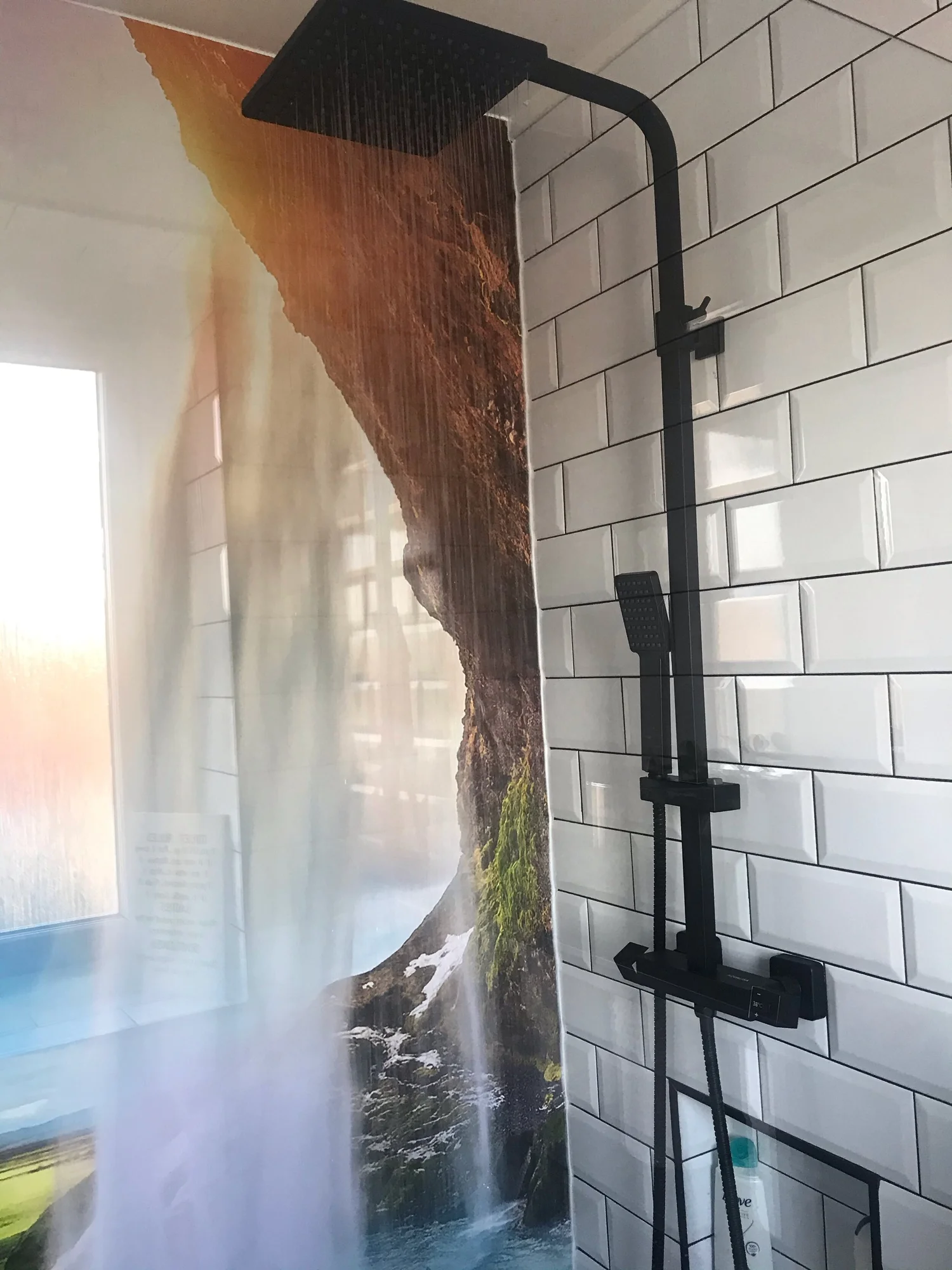Waterfall custom design — Showerscape