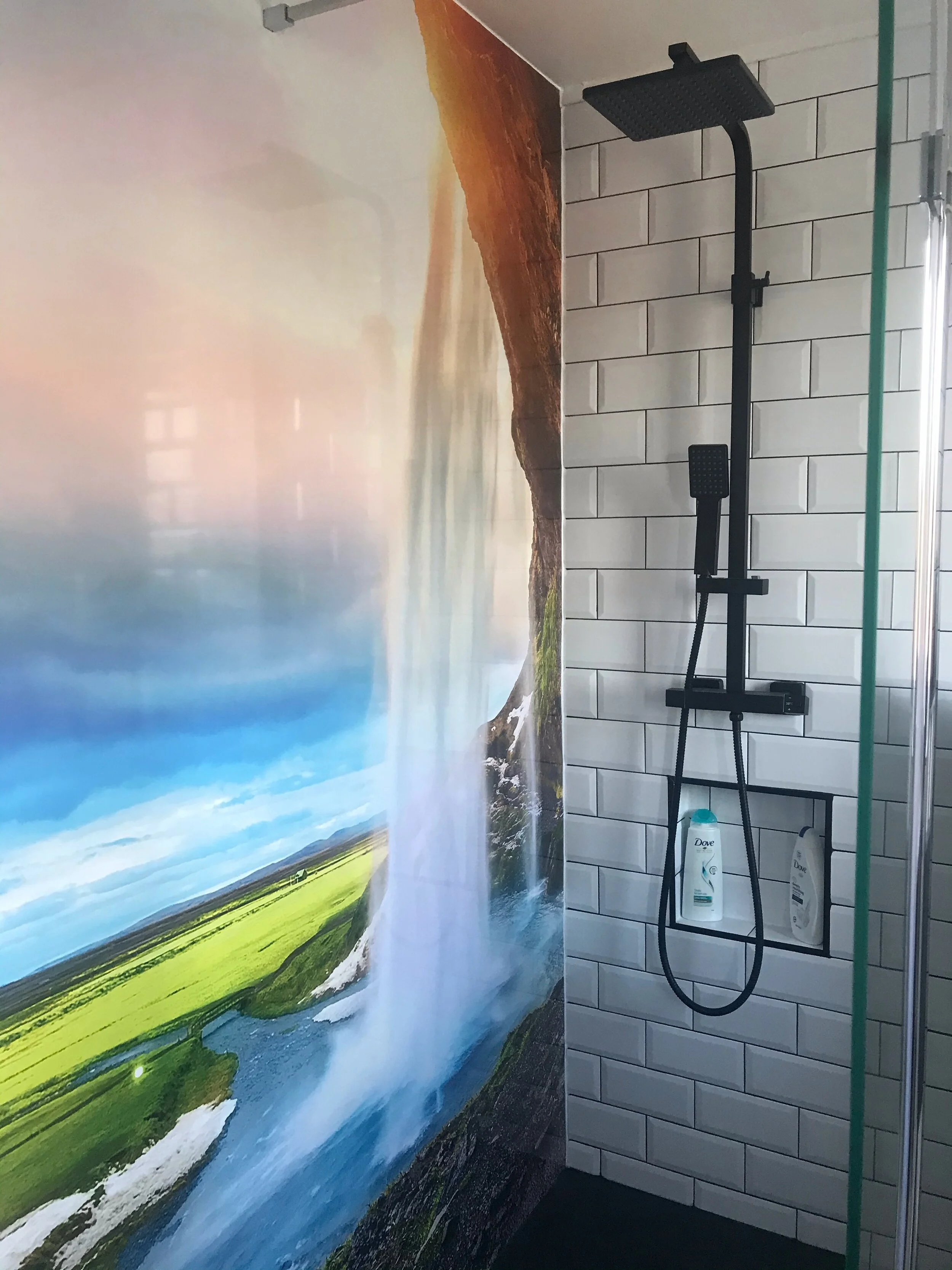 Waterfall custom design — Showerscape