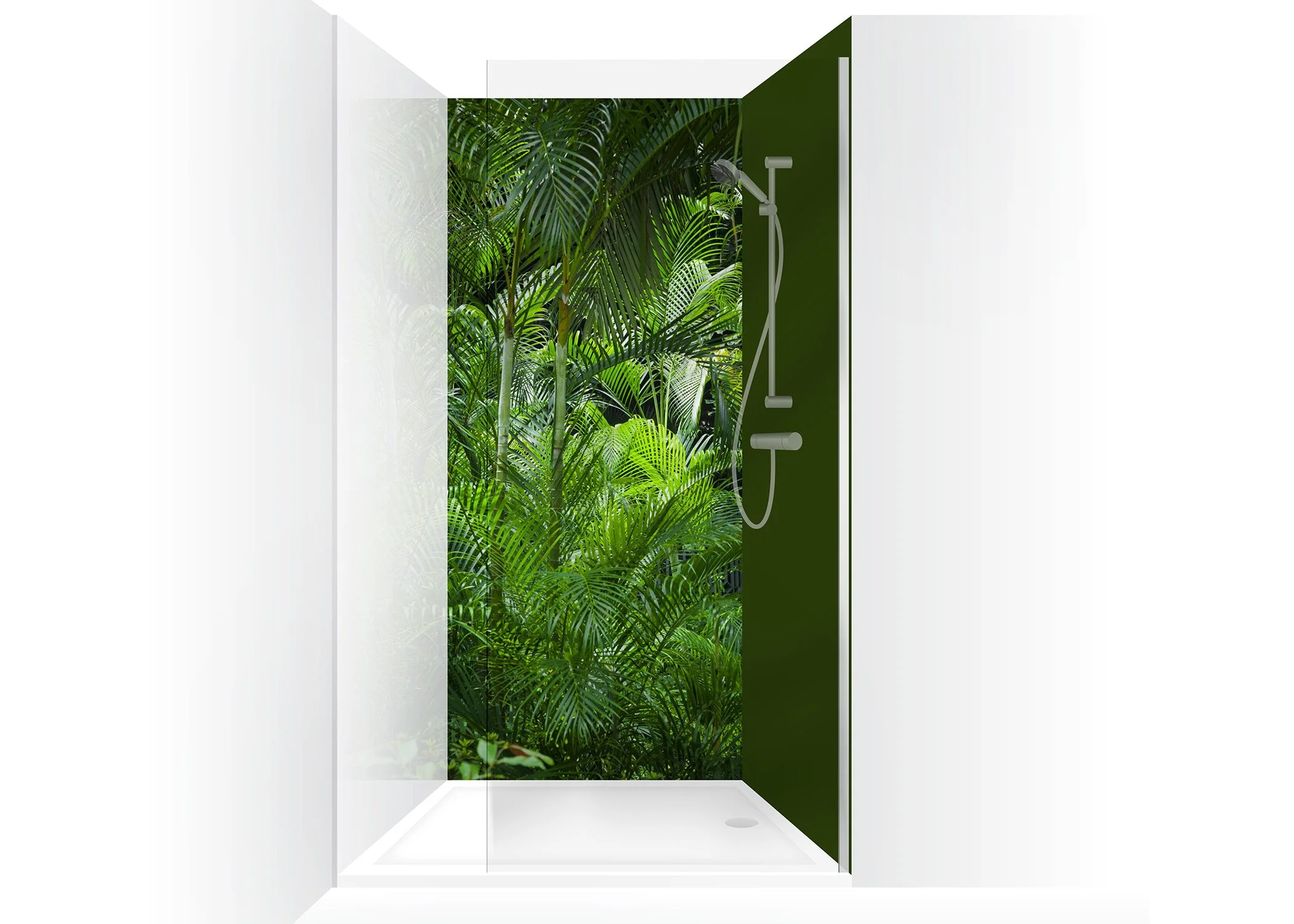 Small or Narrow Feature Shower Walls — Showerscape