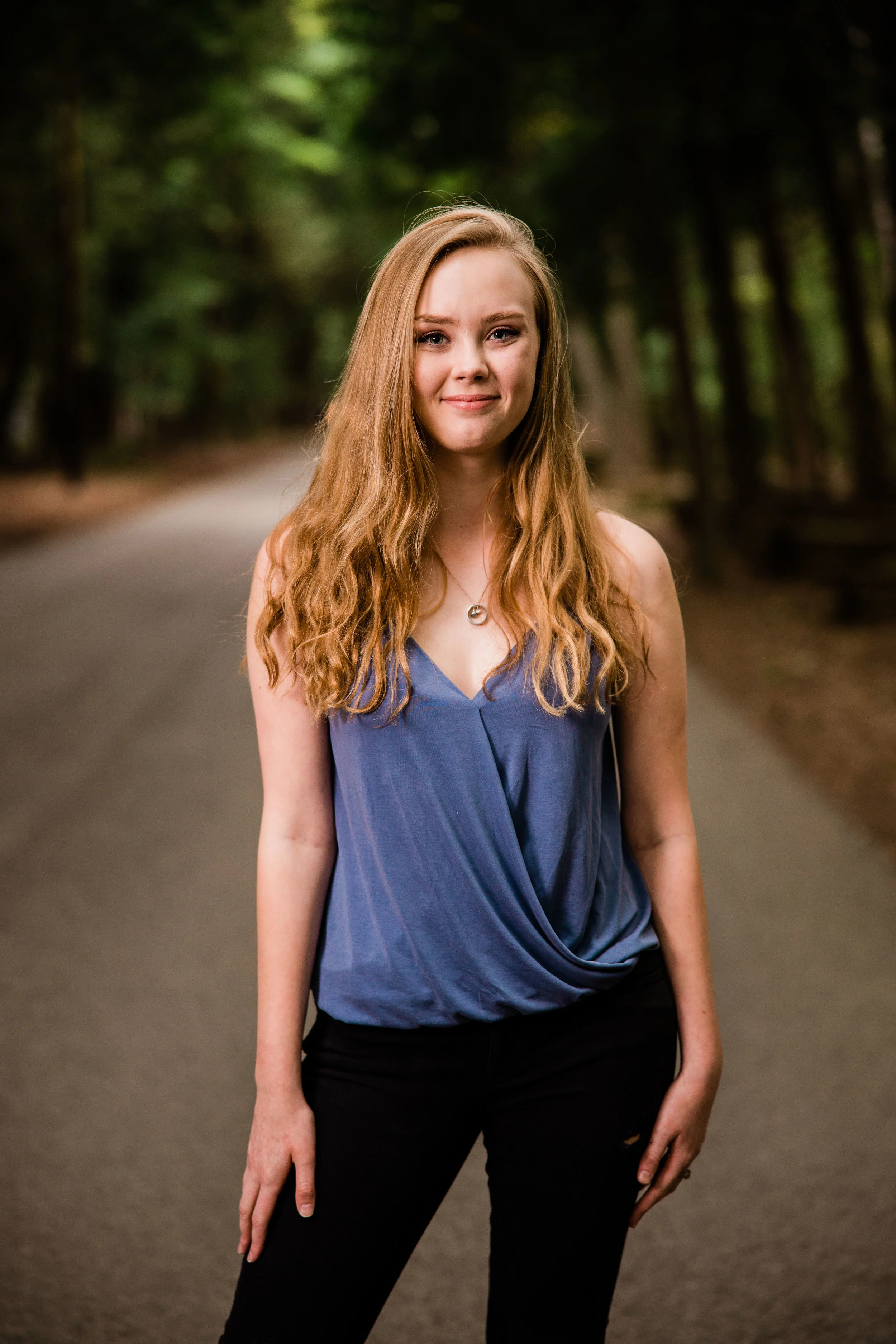 Ephraim's Hardy Gallery | Claire's Senior Portraits in Her Happy Place ...