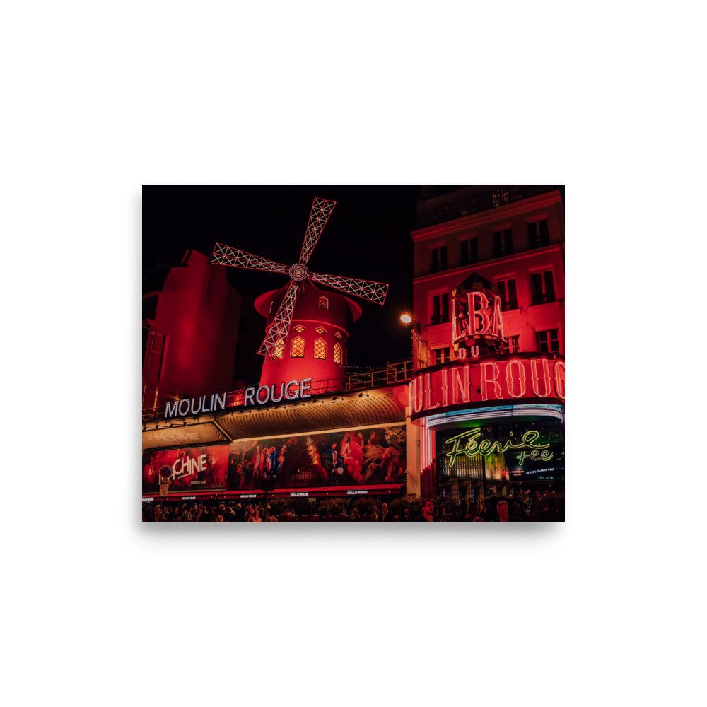 Moulin Rouge Print | Lust In Her World | Travel Blog