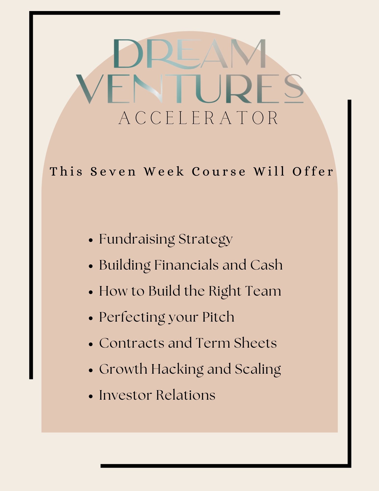 Dream Purchases — Dream Ventures