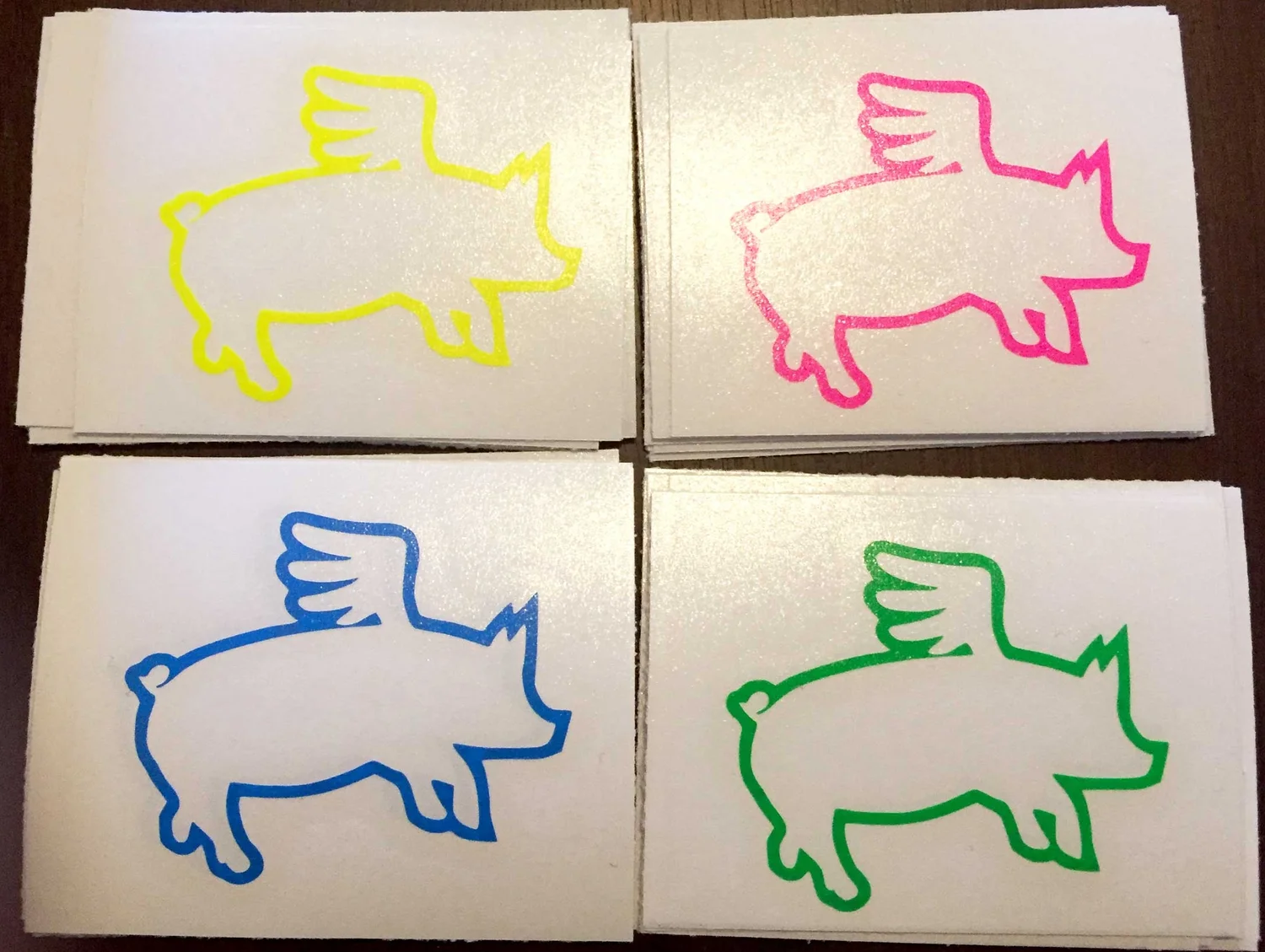 Pink Floyd Decal Pig