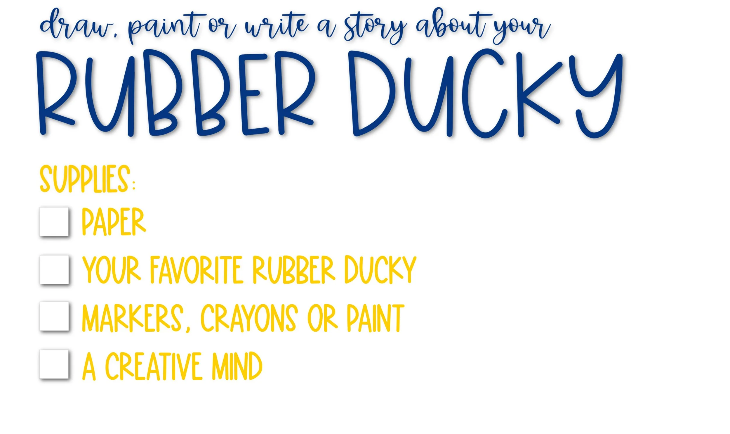 Adventures with Your Rubber Ducky — Play Street Museum