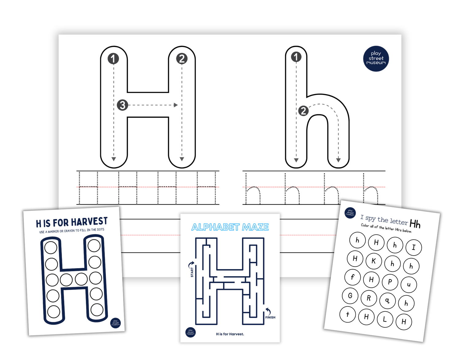 I Spy The Letter H — Play Street Museum