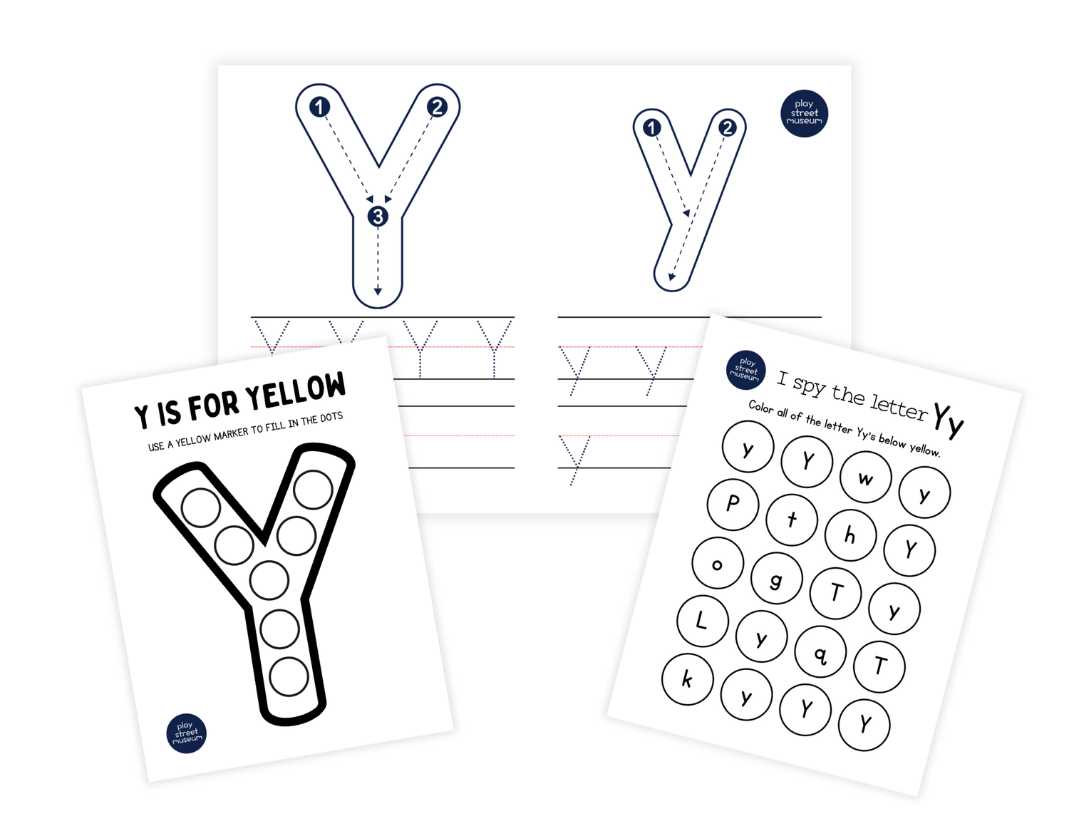 I Spy The Letter Y — Play Street Museum