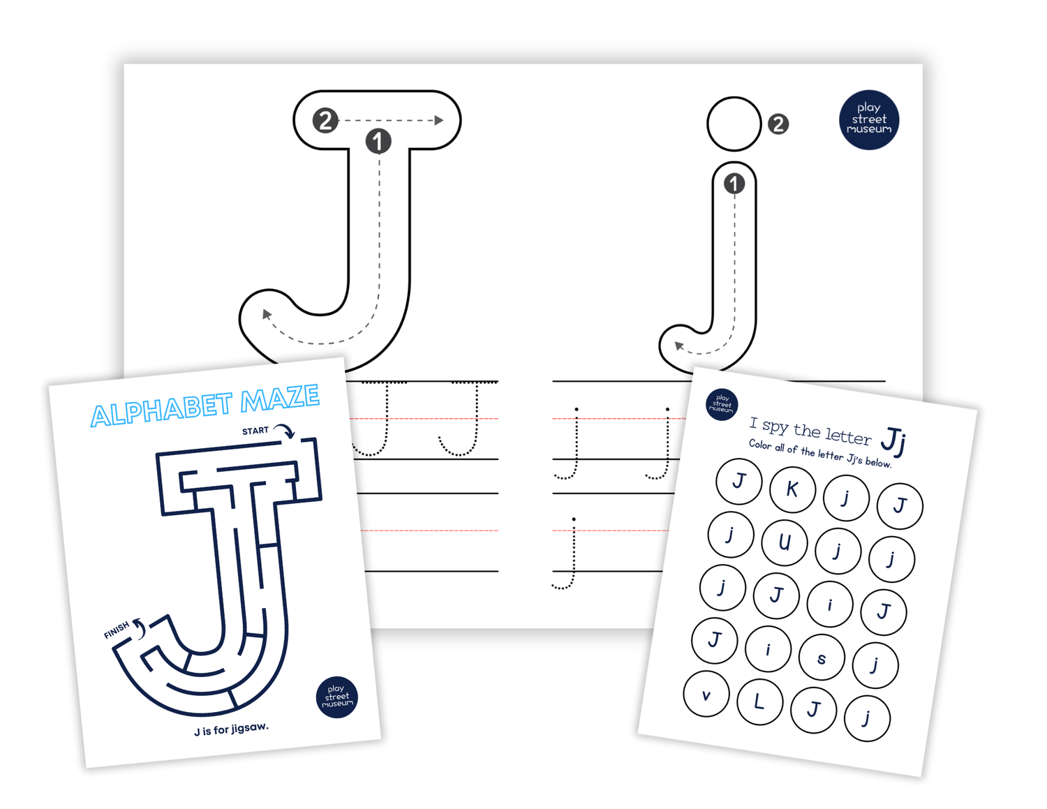 I Spy The Letter J — Play Street Museum
