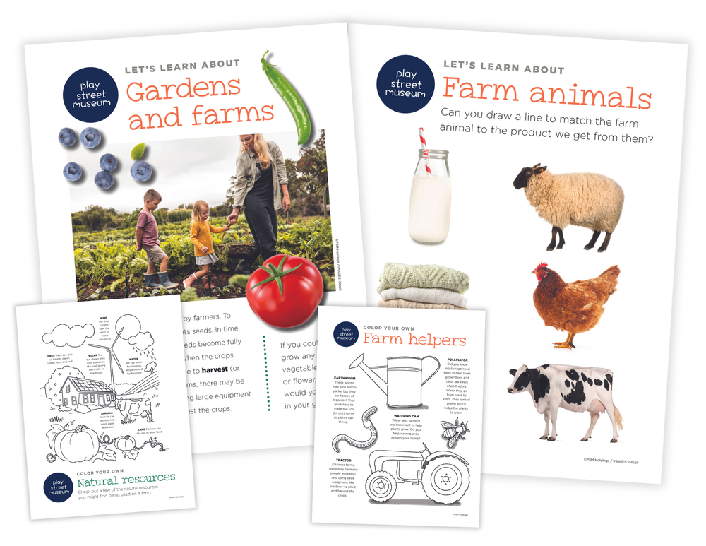 Let's Learn About Farms — Play Street Museum