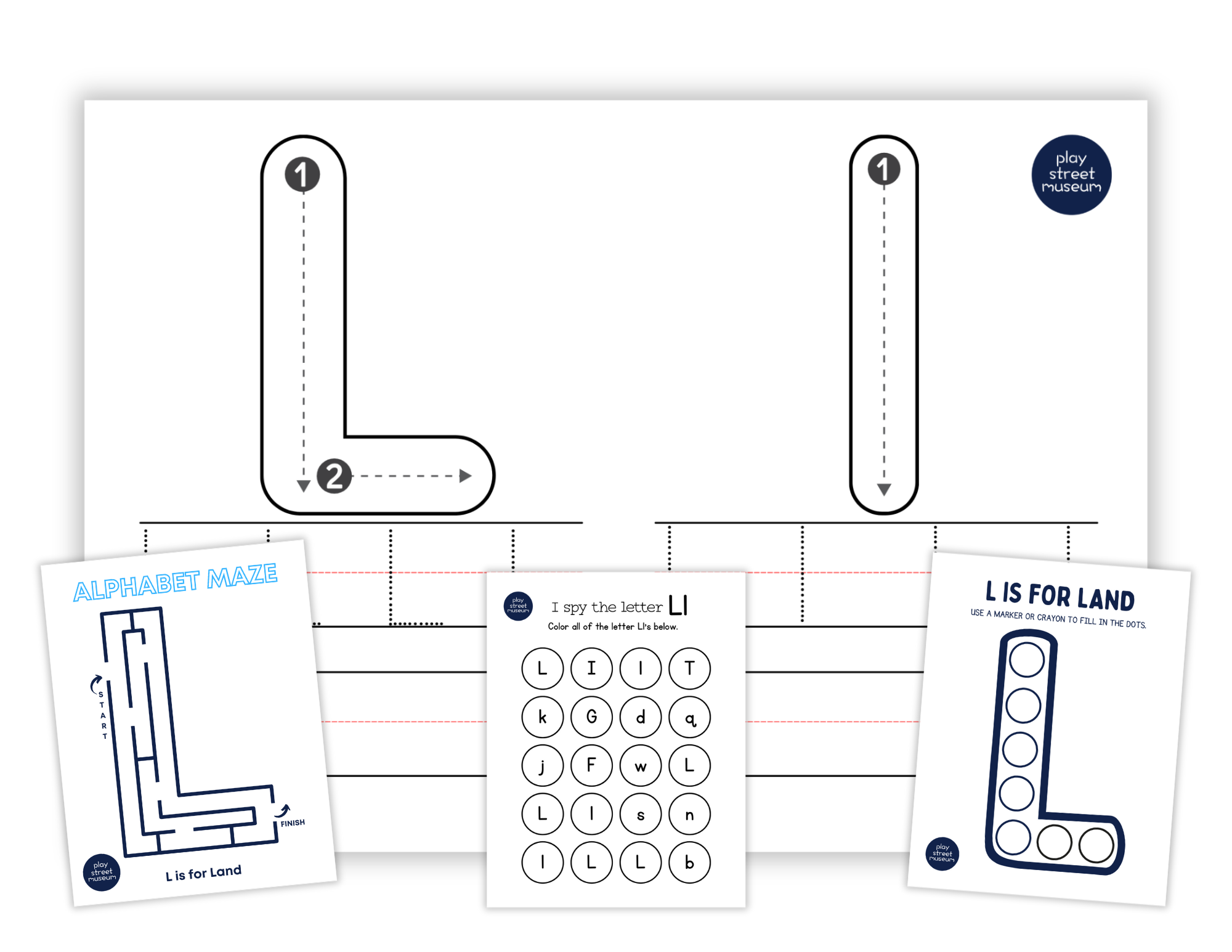 I Spy The Letter L — Play Street Museum