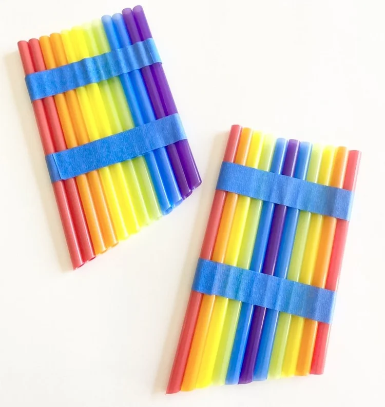 DIY Straw Pan Flute for Kida — Play Street Museum