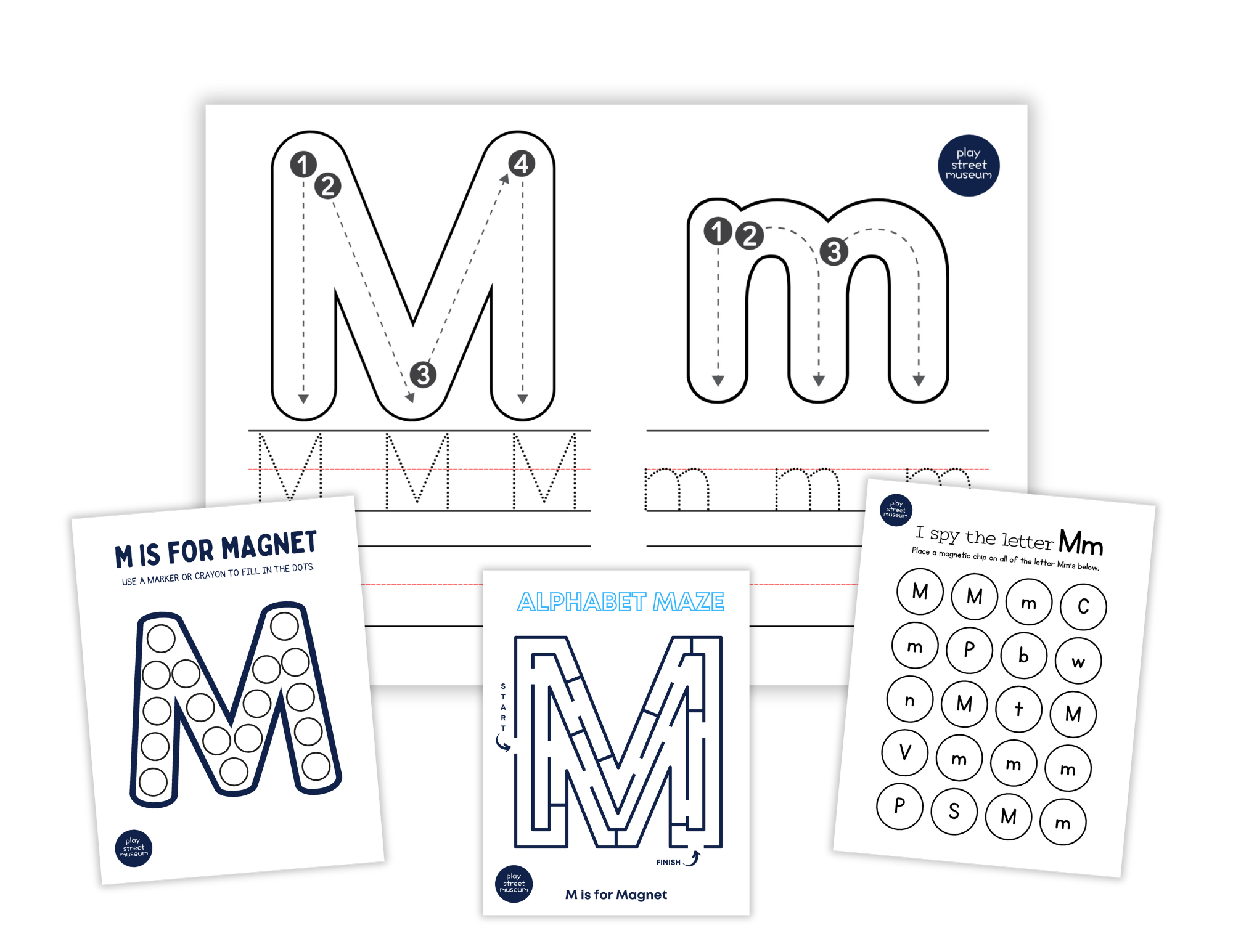 I Spy The Letter M — Play Street Museum