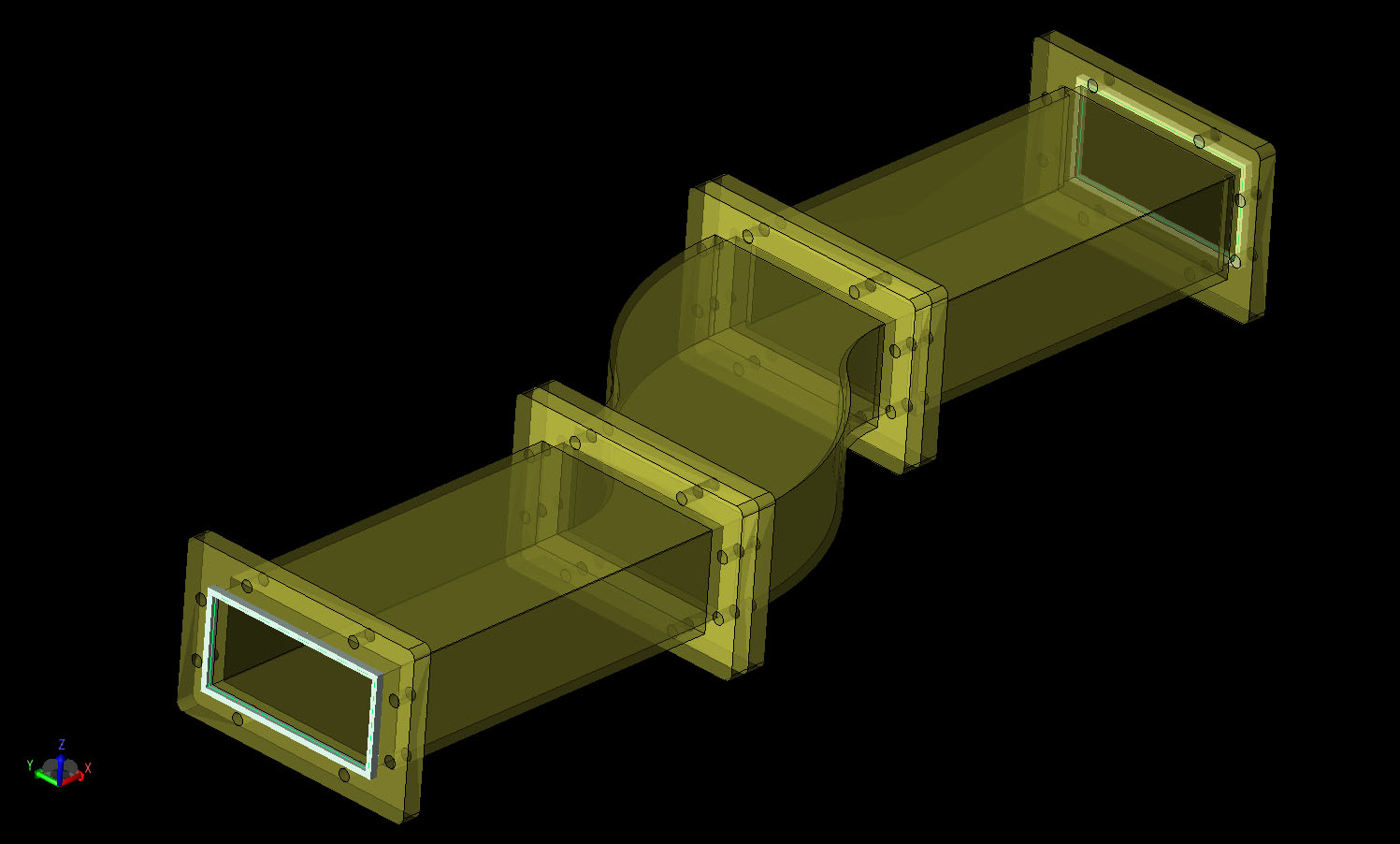 Rectangular Waveguide Mode Converters — Remcom