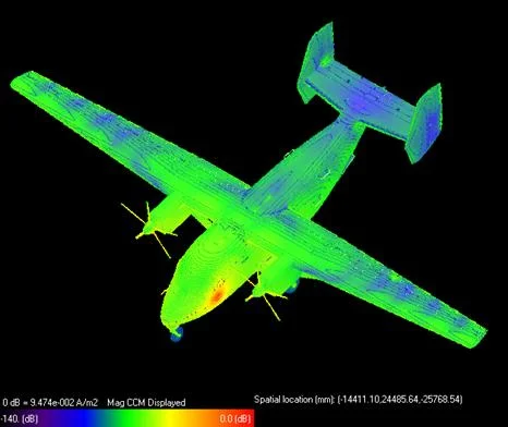 Using XFdtd to Position Antennas on an M-28 Aircraft | Remcom