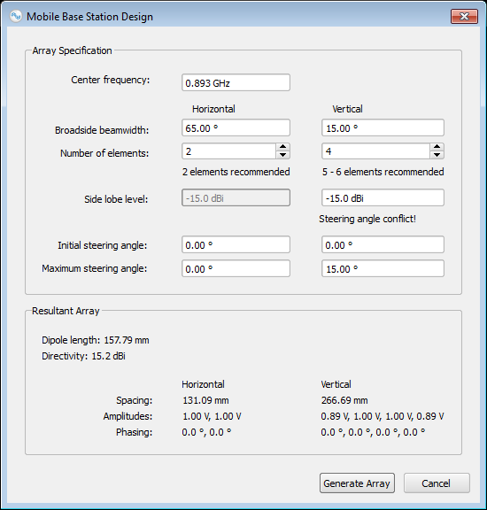 Design of a Mobile Base Station Using Antenna Synthesis | Remcom