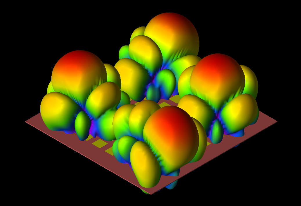 XFdtd Analyzes Complex Beam Steering with Antenna Array Simulation | Remcom