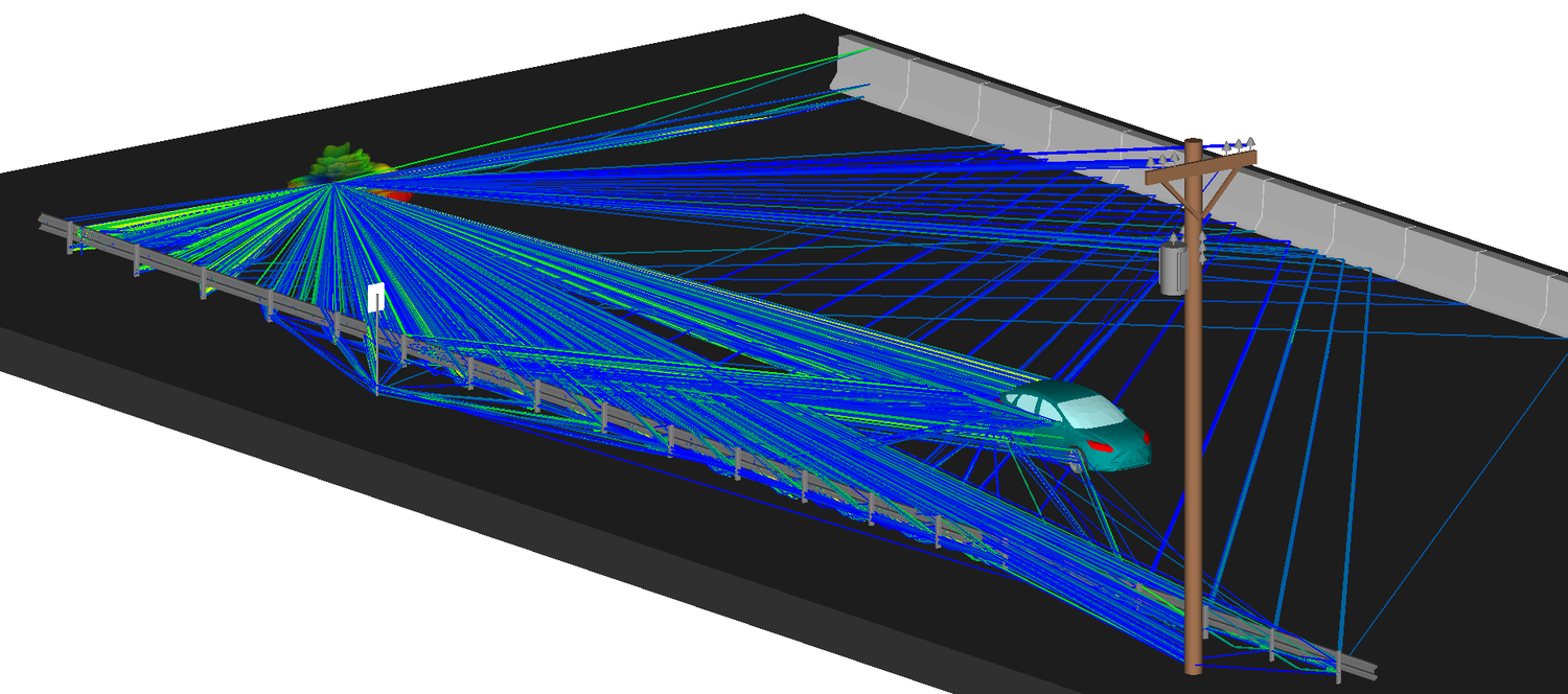 Automotive Radar Simulation Software for Drive Scenario Modeling — Remcom