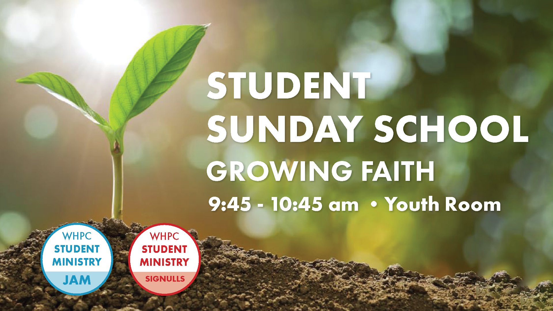 Sunday Classes — WHPC