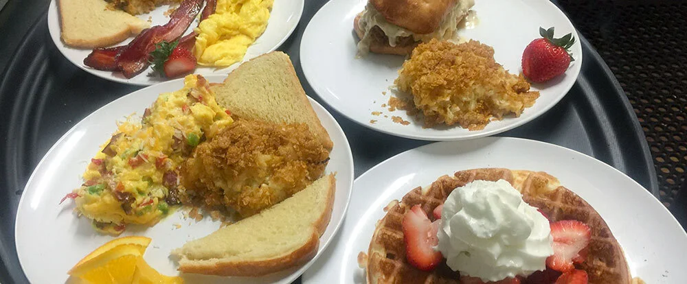 Breakfast, Lunch and Dinner Menus — Climb elevated eatery