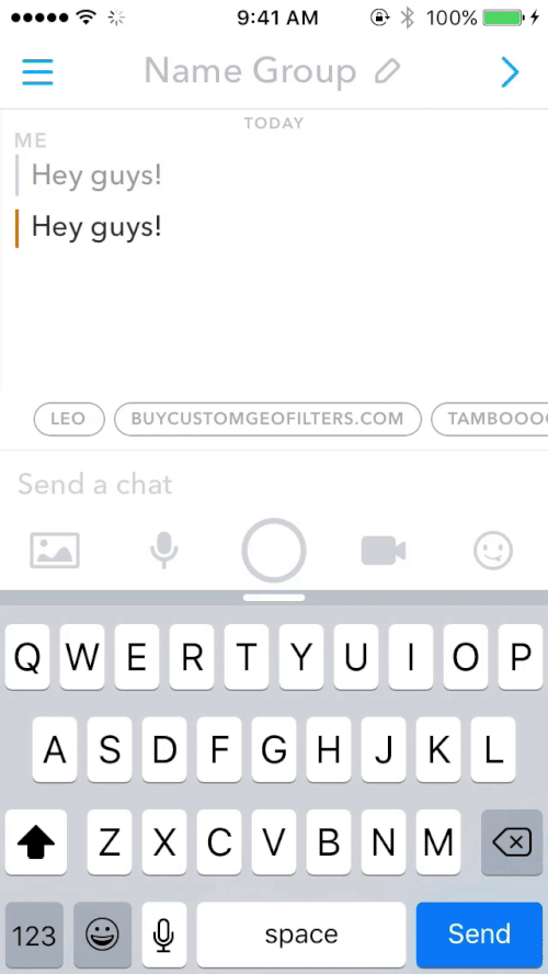 Snapchat's Huge New December Update: How To Use Group Chat, Scissors ...