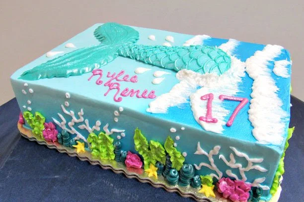Beach/Ocean Themed Cakes — Confectionately Yours