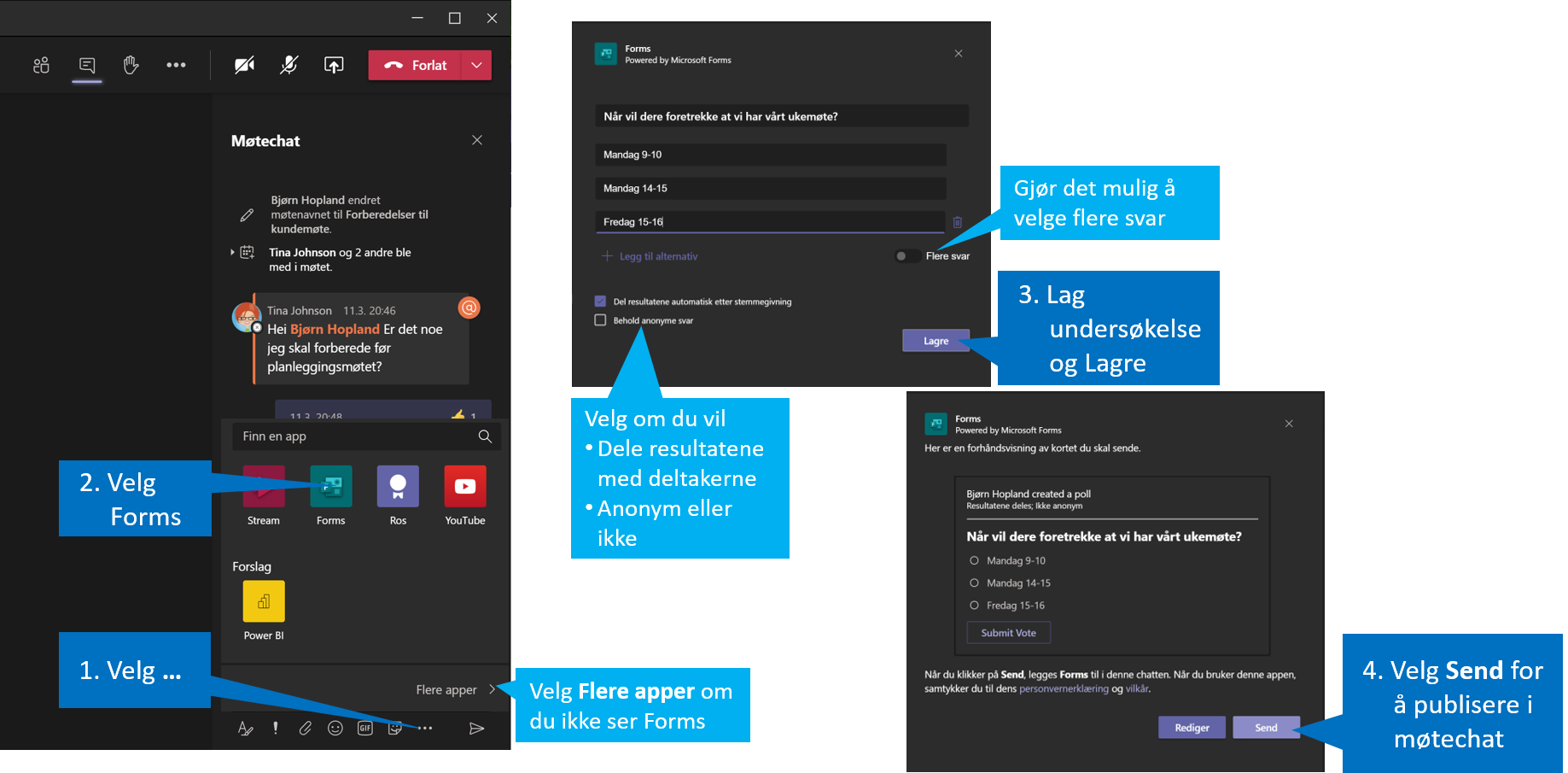 Skap engasjement i Teamsmøtet med en quiz! — Smart endring AS