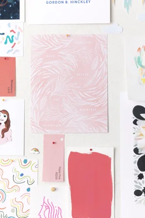 February Art Printable — Golden Coil