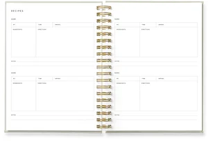 Creating a Recipe Notebook — Golden Coil