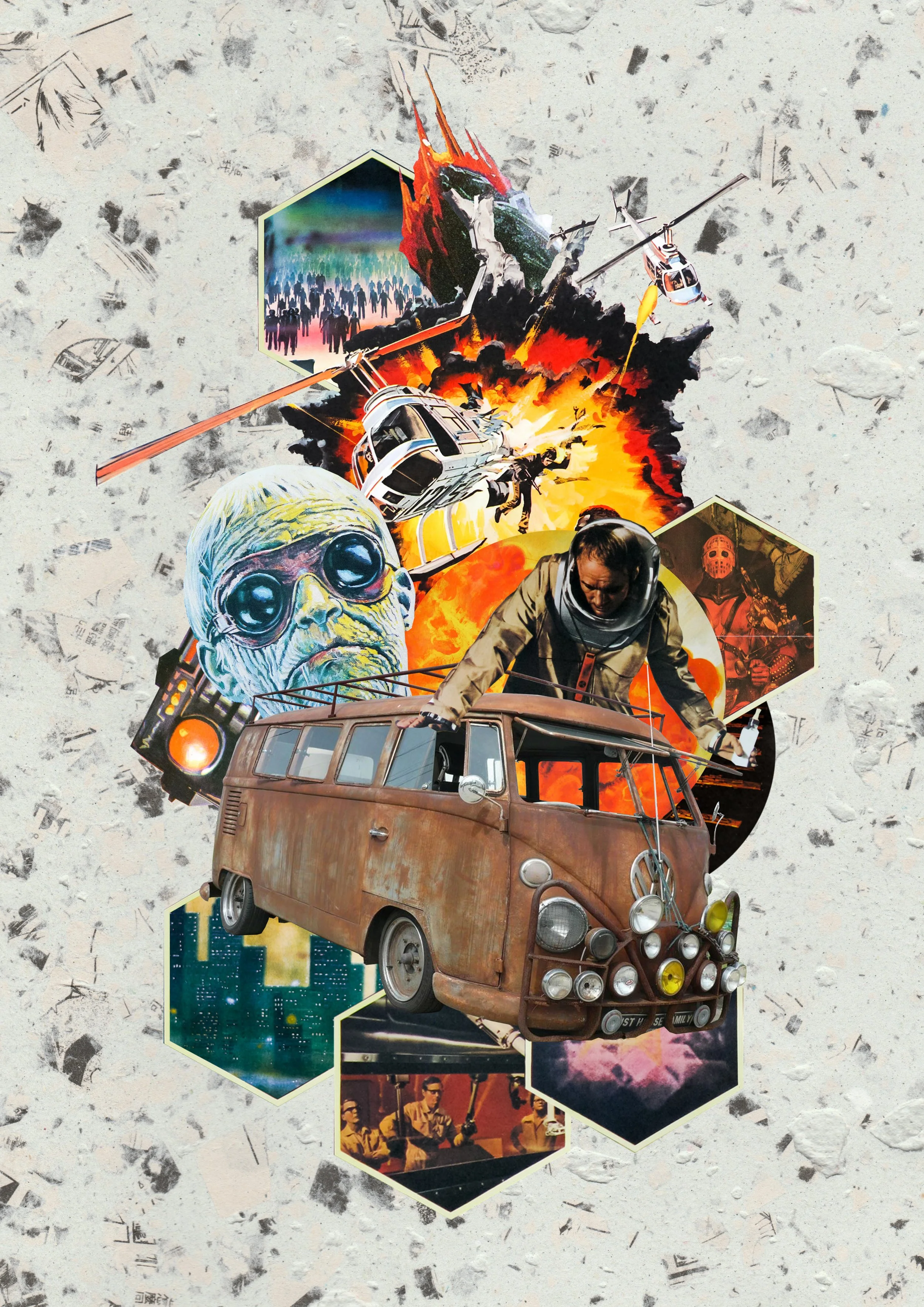 "Retro Post -Apocalypto" - Limited Edition Signed Print — The Art of ...