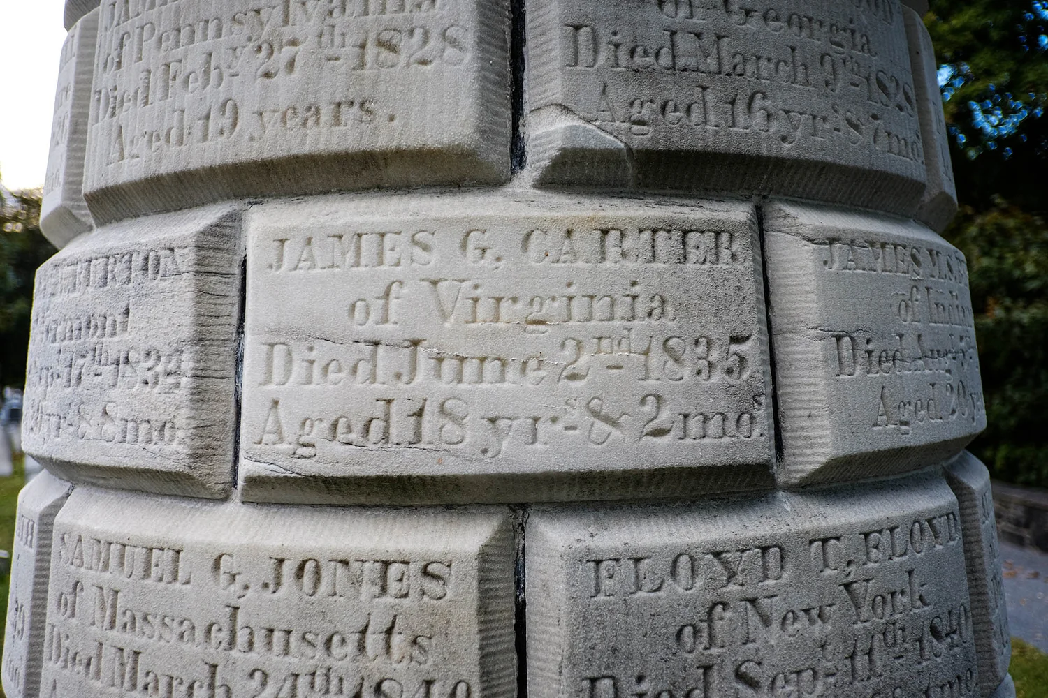 The Untimely Death of Cadet James G. Carter — Execution Hollow