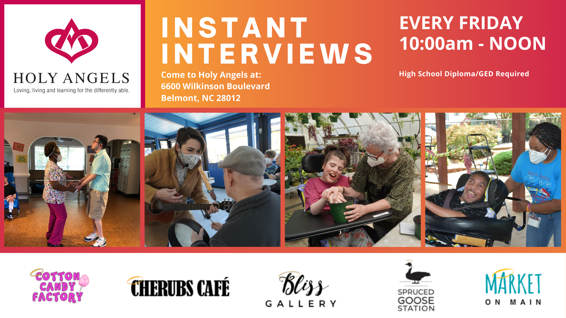 Holy Angels Instant Interviews — Holy Angels