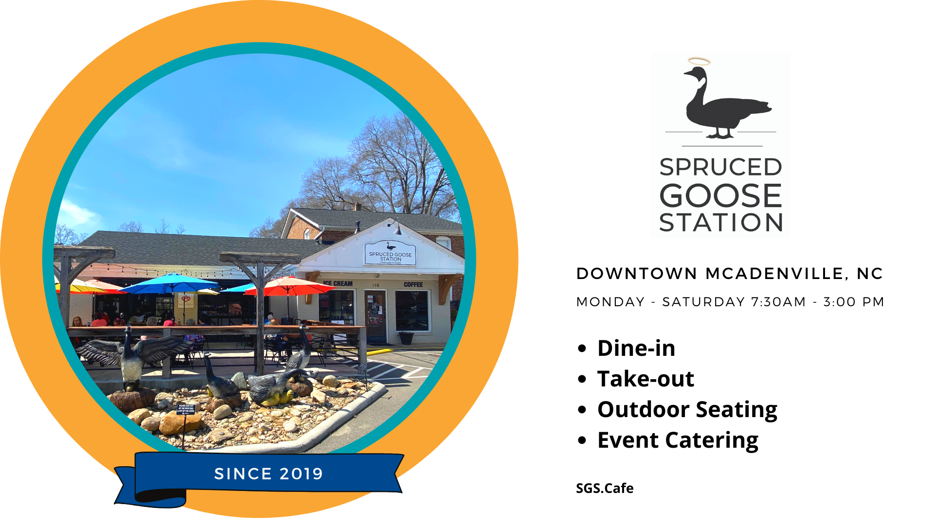 Spruced Goose Station — Holy Angels